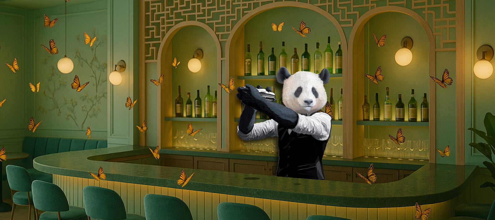 Panda Gin | Gin Belge - Bio - Infusé au Litchi